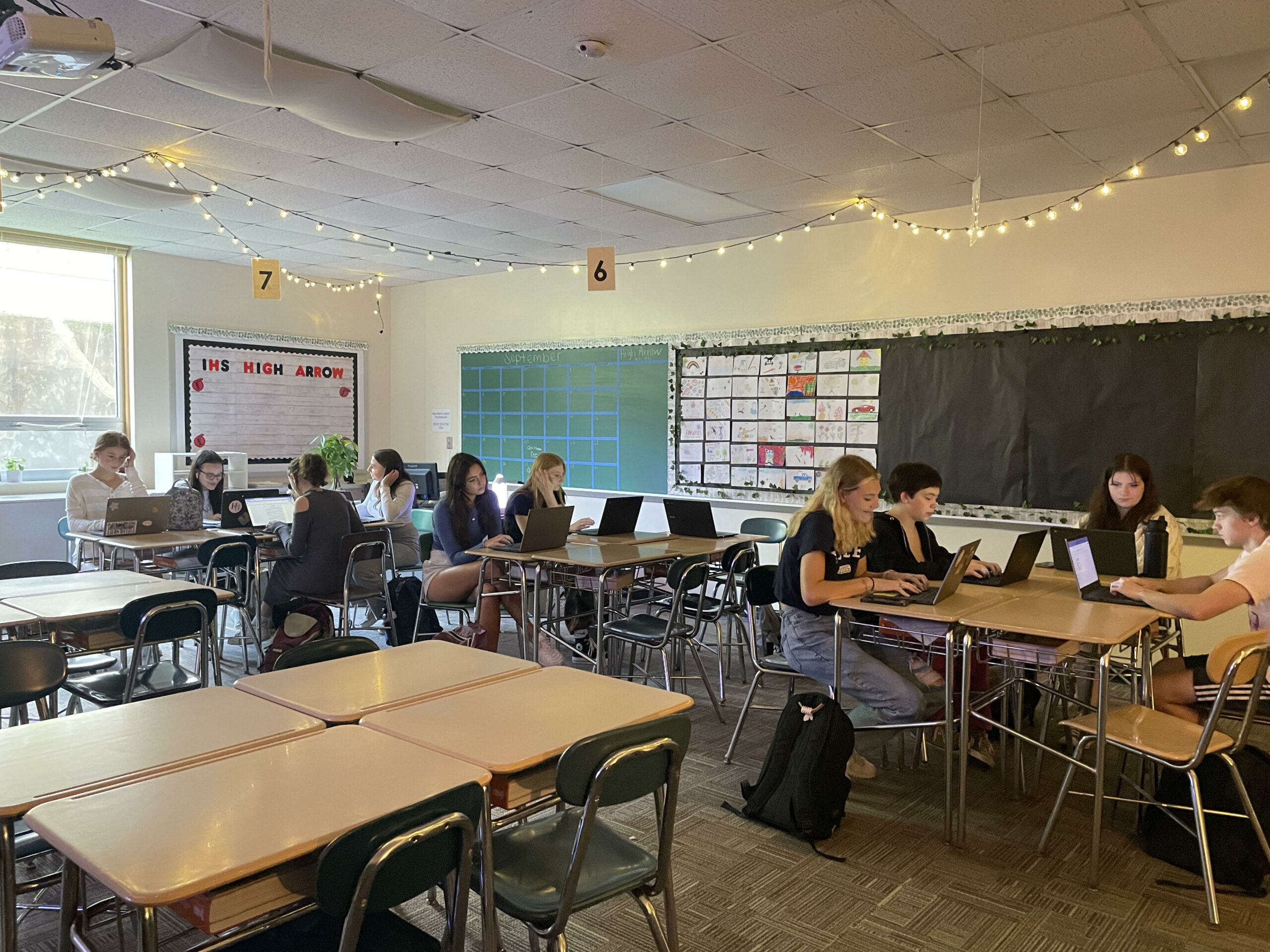 IHS High Arrow hard at work - The High Arrow