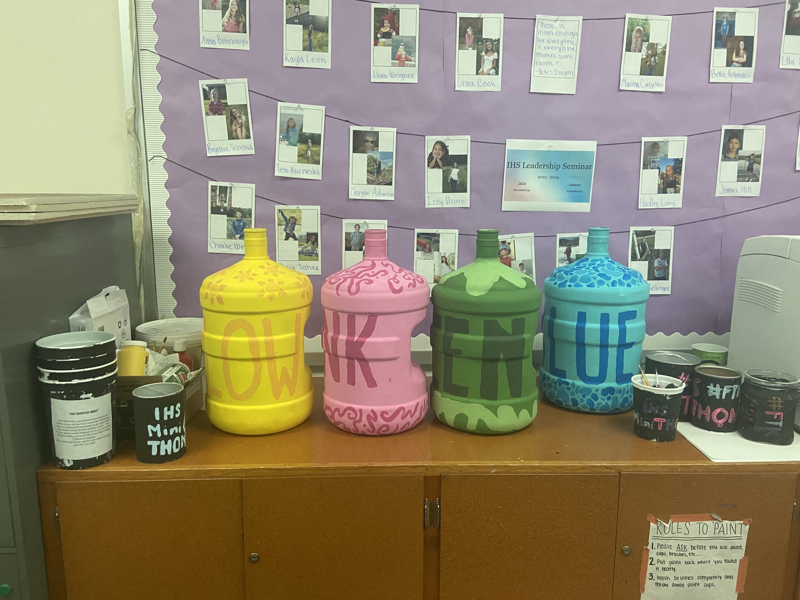 IHS Mini-THON fundraises for the Four Diamonds Foundation - The High Arrow